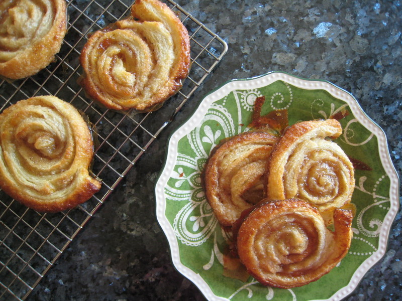 The Way to My Family's Heart: Spiral Jam Palmiers