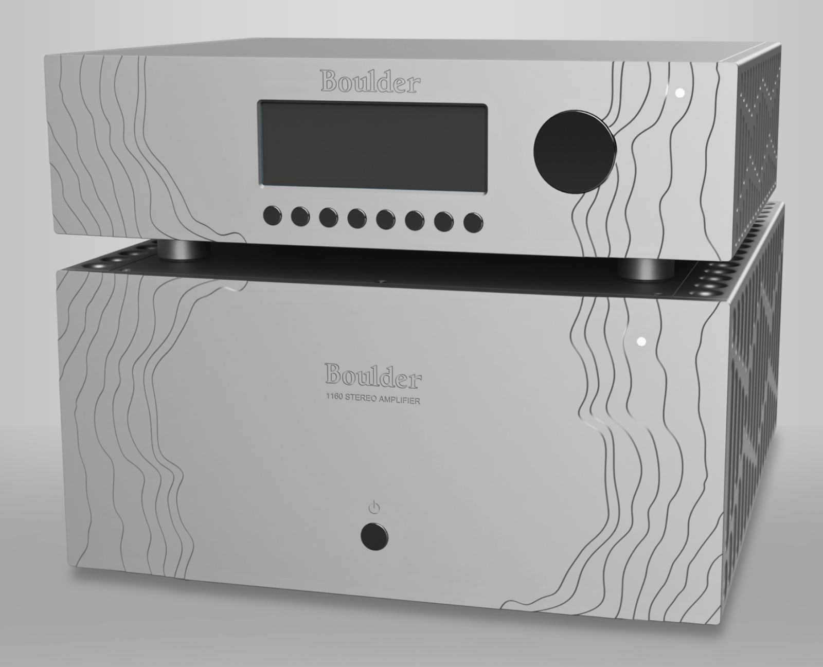 NEW BOULDER AMPLIFIERS 1160 POWER AMPLIFIER AND 1110 PREAMPLIFIER – M ...