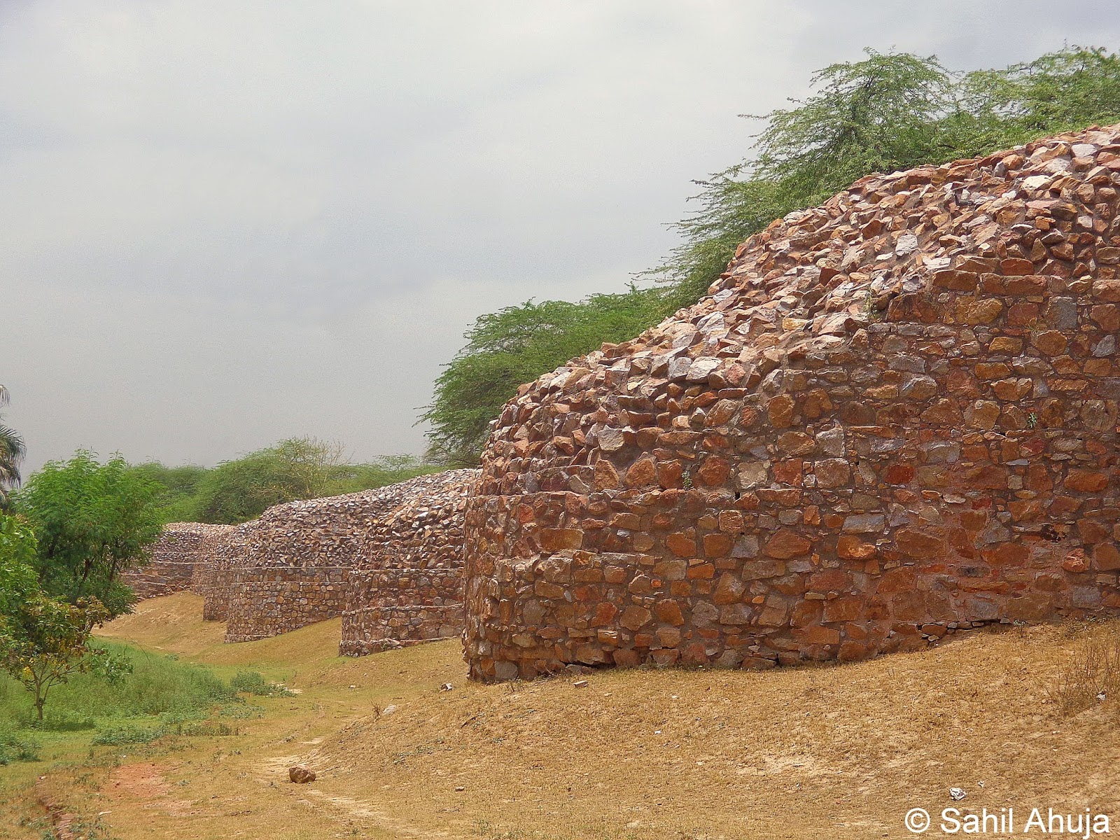 Pixelated Memories: Qila Rai Pithora, Saket, Delhi