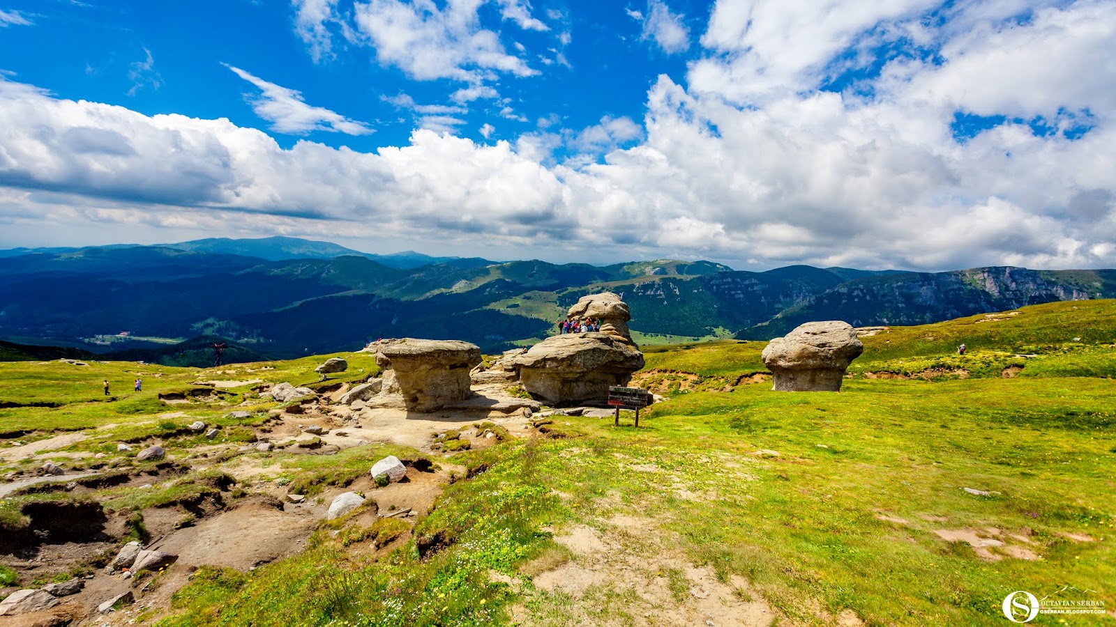 Octavian Serban: Walking in Bucegi Mountains...