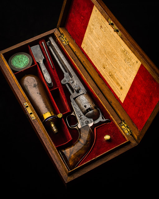 Cazador Mexicano: Un Trio de raros Revolveres Colt