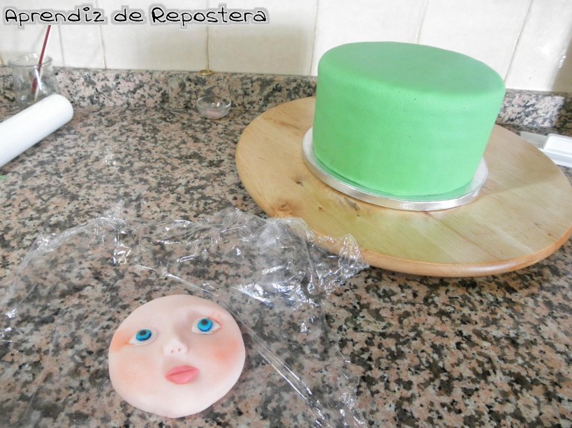 Aprendiz de Repostera: Tarta Princesa Merida (Brave)