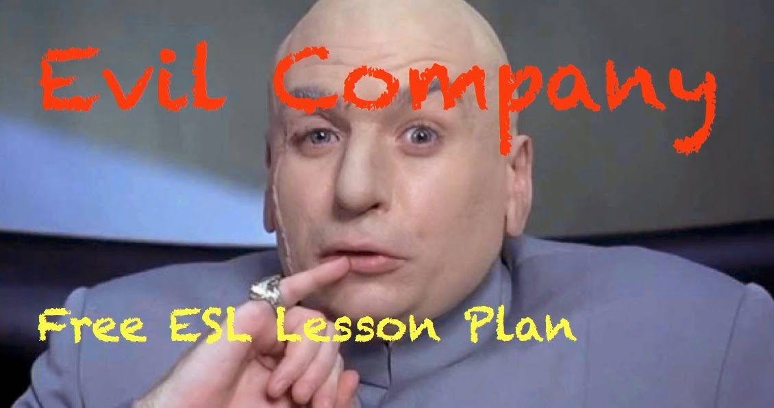 Evil Company Lesson Plan - Lexis - Intermediate and up