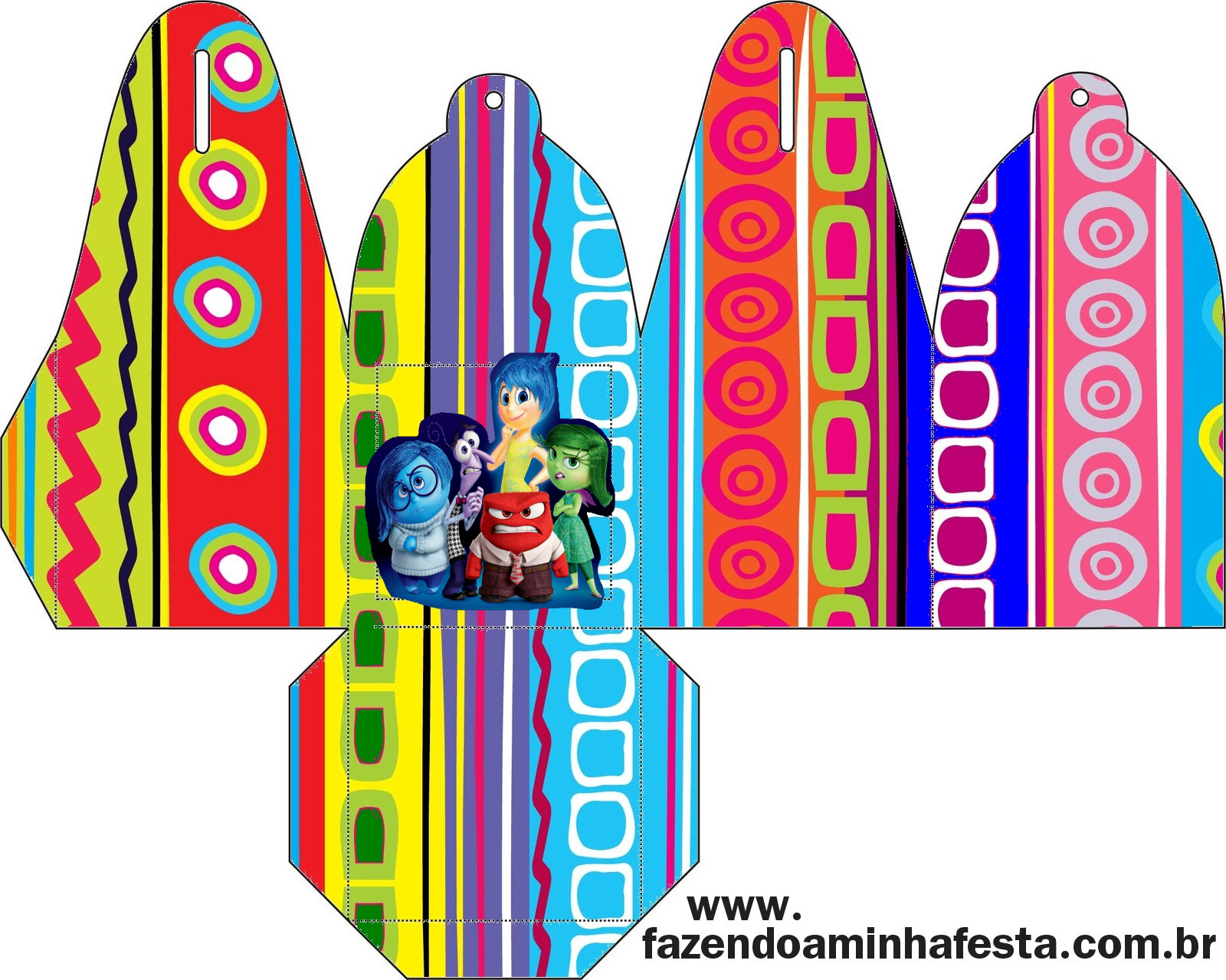 Birthday of Inside Out: Free Printable Boxes. - Oh My Fiesta! in english