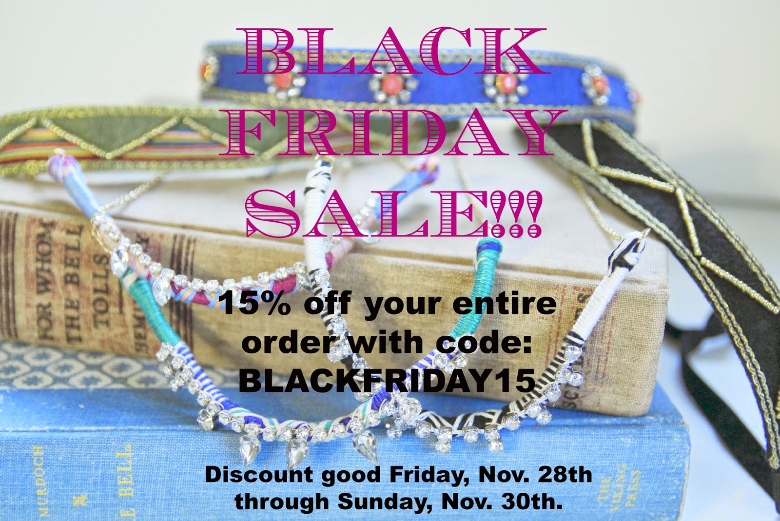 This, too: GIVING THANKS + BLACK FRIDAY COUPON CODE