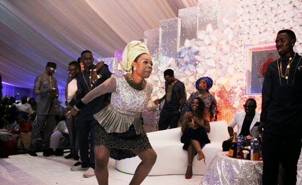 Entertainment: PHOTO: Pregnant Kaffy Showing Dance Moves At Peter Okoye ...