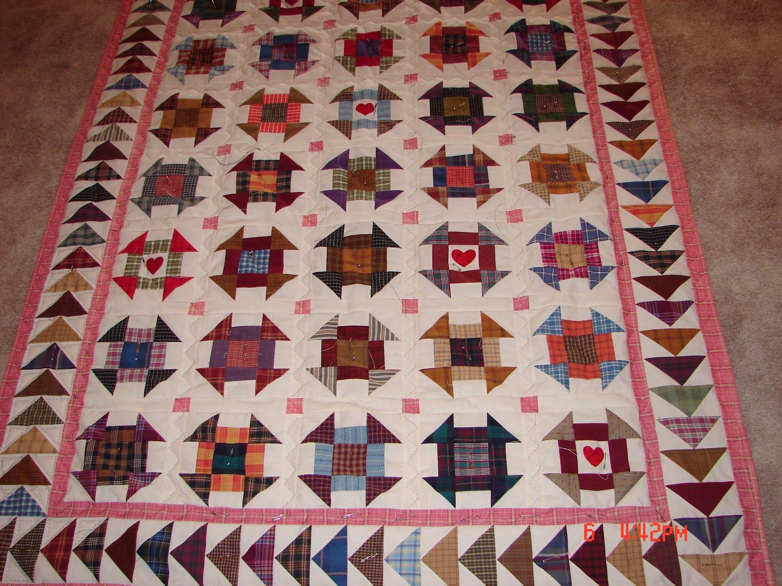 JulieKQuilts: hand quilting