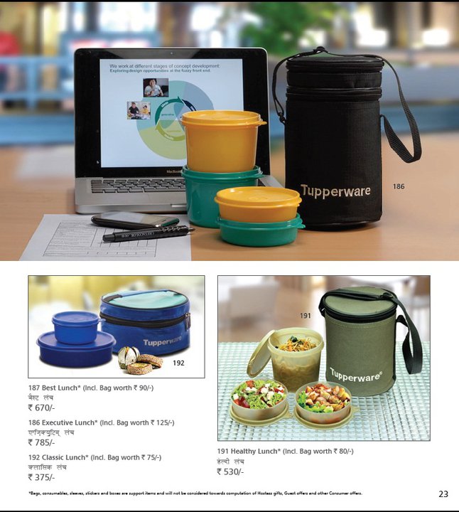 TUPPERWARE CONSULTANT CHENNAI: TUPPERWARE CATALOGUE MAY, 2011