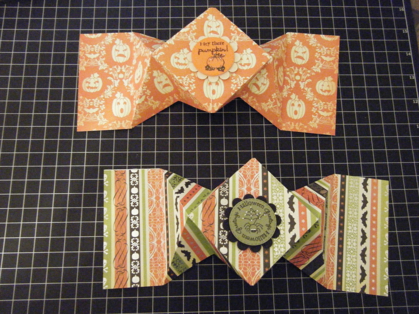 She's a Sassy Lady: Diamond Shaped Cards