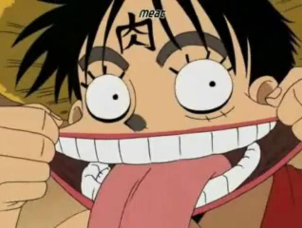 My life, My rule, My history.: Luffy Funny face