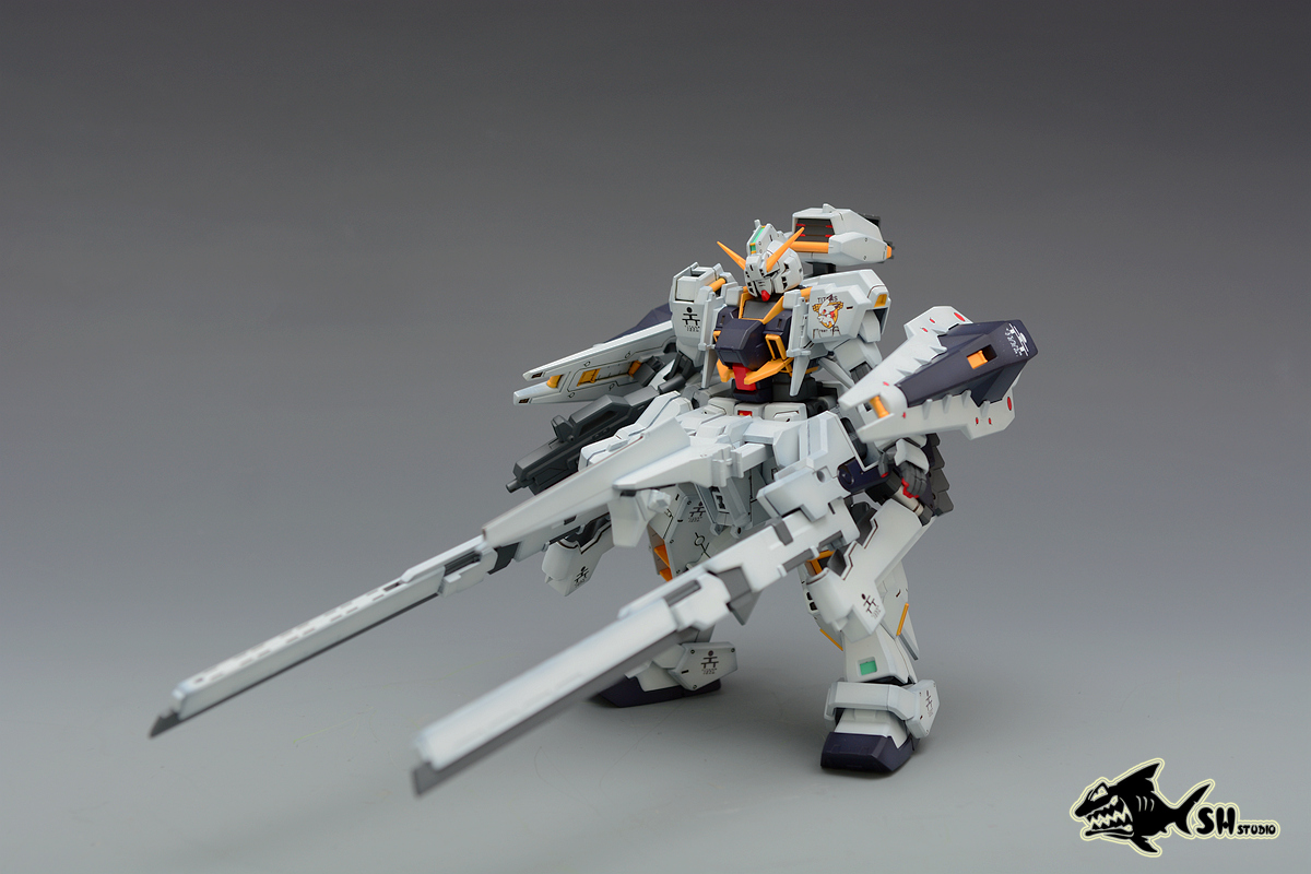 Custom Build: 1/144 RX-121-1+FF-X29A Gundam TR-1 (Hazel-Rah) Second ...