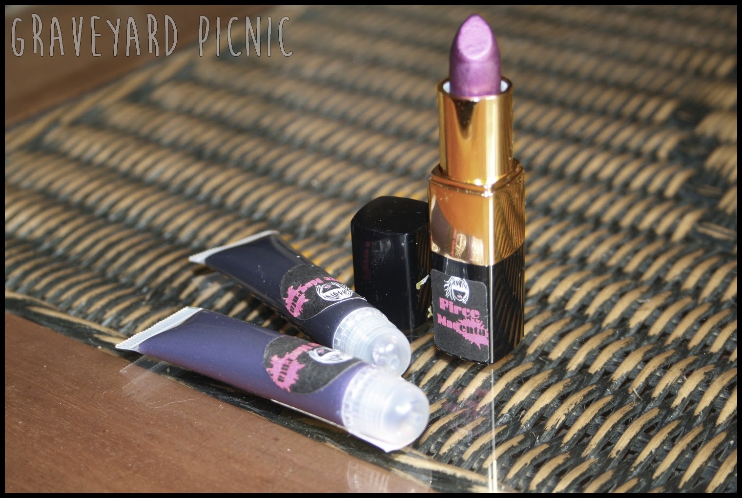 Graveyard Picnic: REVIEW: Fierce Magenta Lip Products