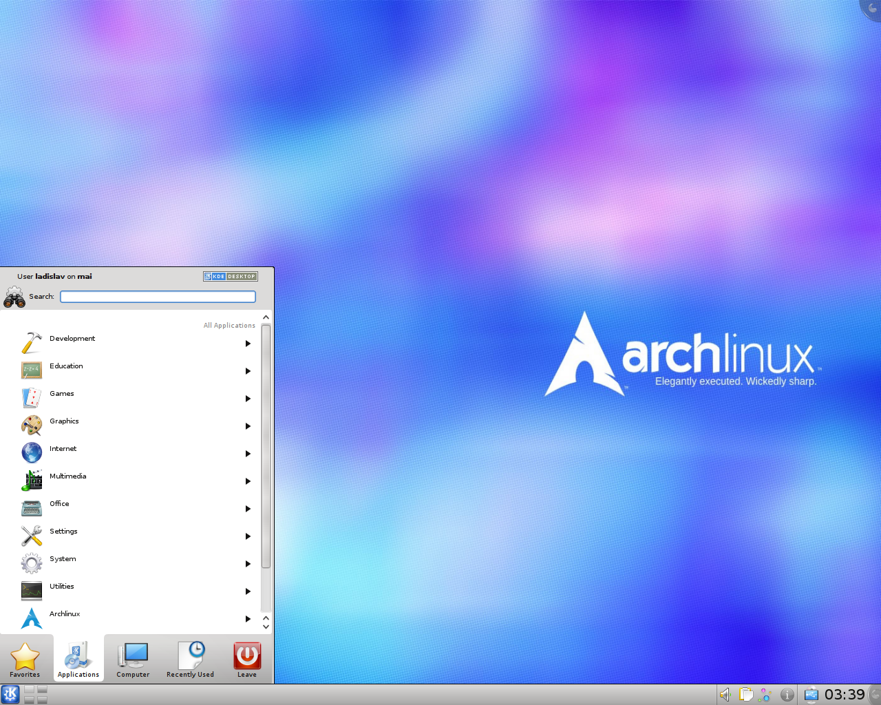Un Pingüino en La Cumbre | Linux Serrano: Arch Linux 2012.09.07 tiene ...
