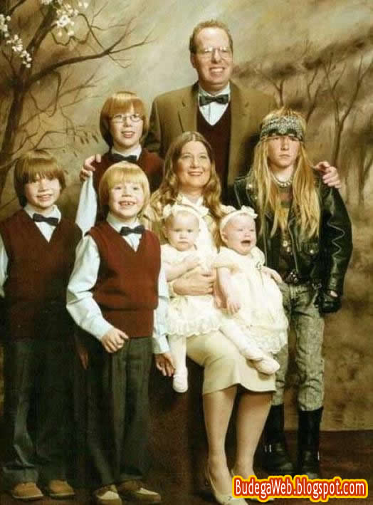 Foto de família do Axl Rose - Budega Web - Porque Tudo na Internet Tem ...