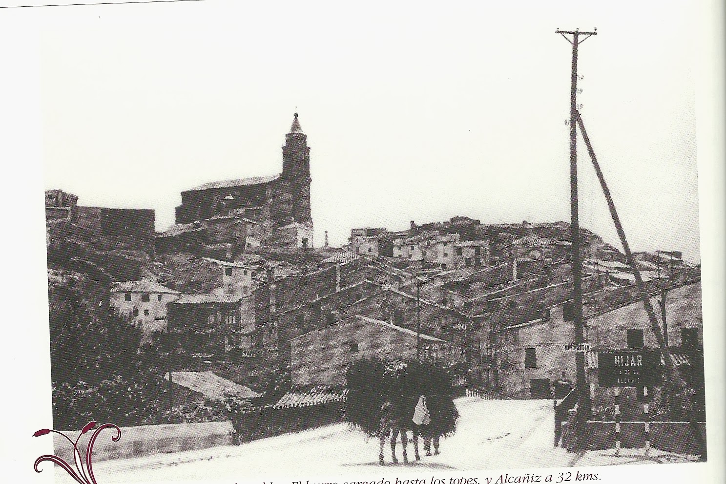 eshijar : PAISAJES DE HIJAR : Unas vistas antiguas de Hijar.