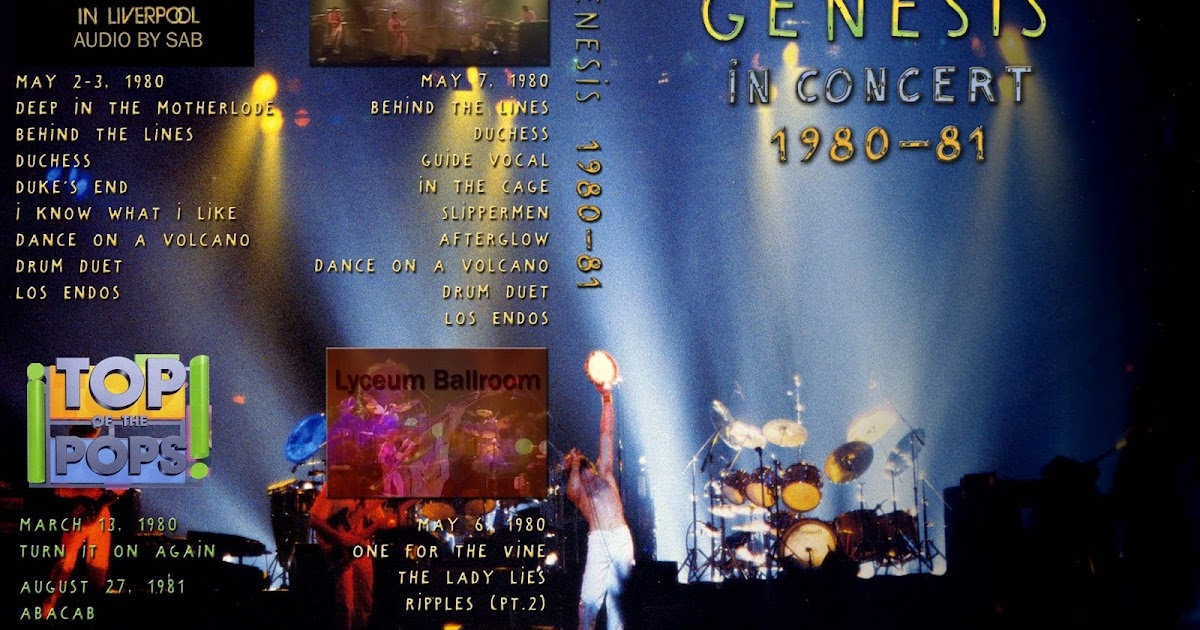 T.U.B.E.: Genesis - 1980-1981 - In Concert (DVDfull pro-shot)