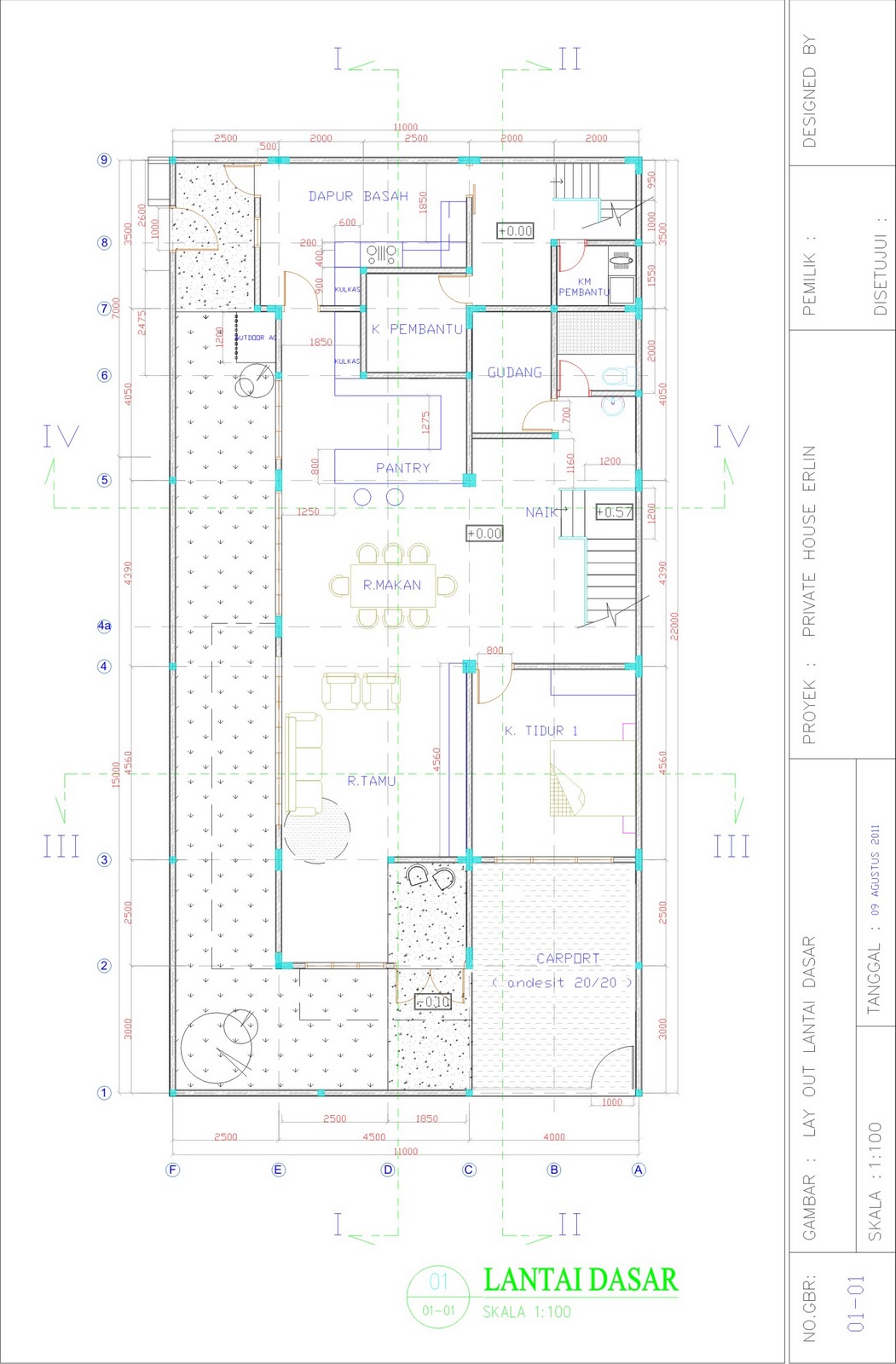 Freelance Drafter & Design: Gambar Kerja Rumah Tinggal 3 Lantai Freelance Drafter & Design: Gambar Kerja Rumah Tinggal 3 Lantai