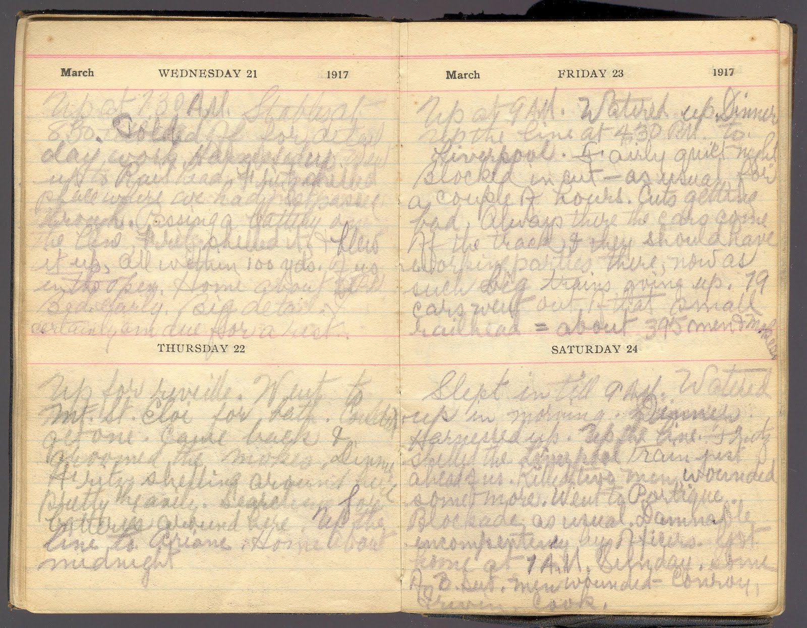 WW1 Diaries and Letters of a Teen Canadian Soldier: Vimy Ridge: I think ...