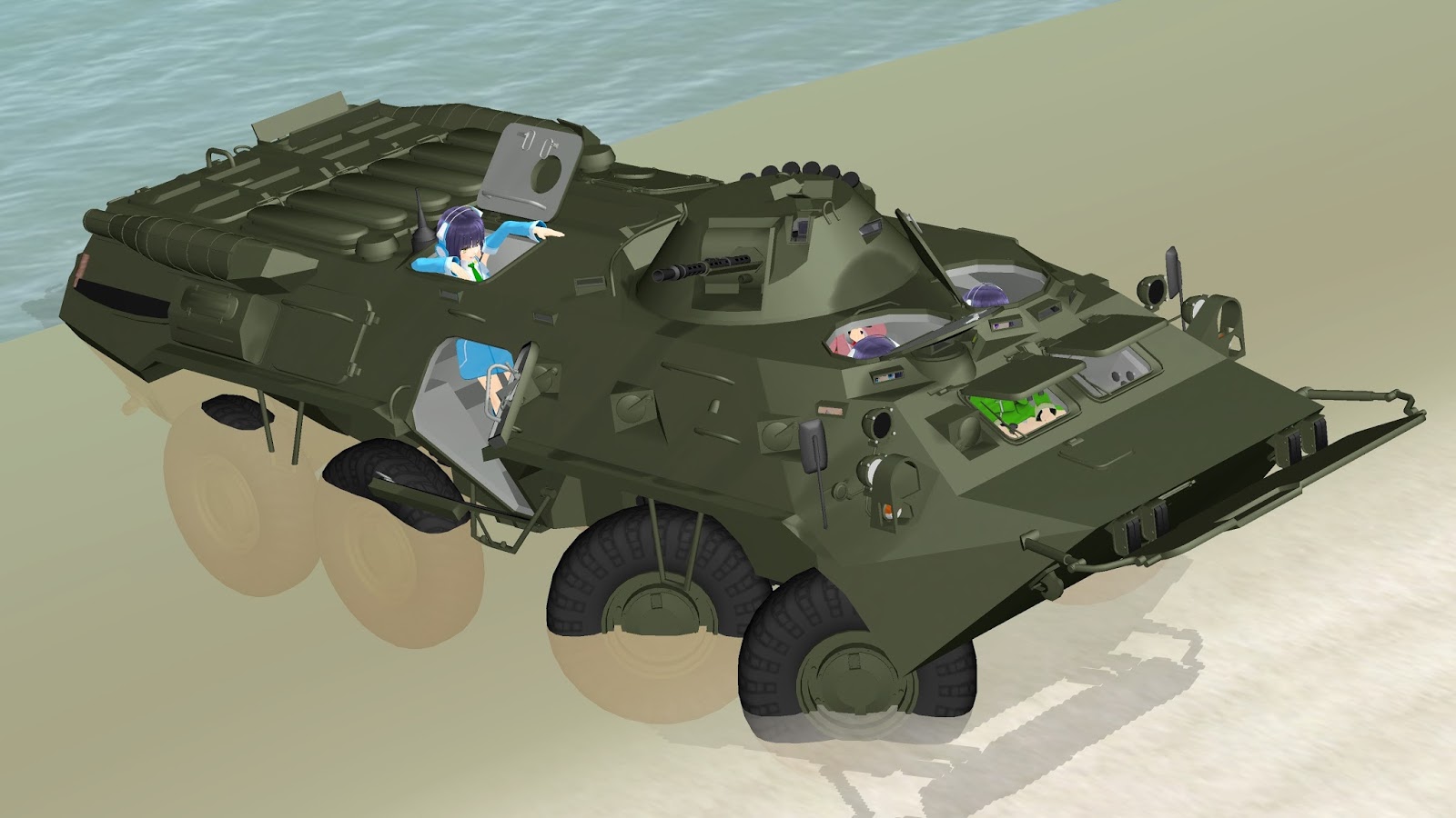 kinoha log: MMDエアロキングテクスチャ追加。