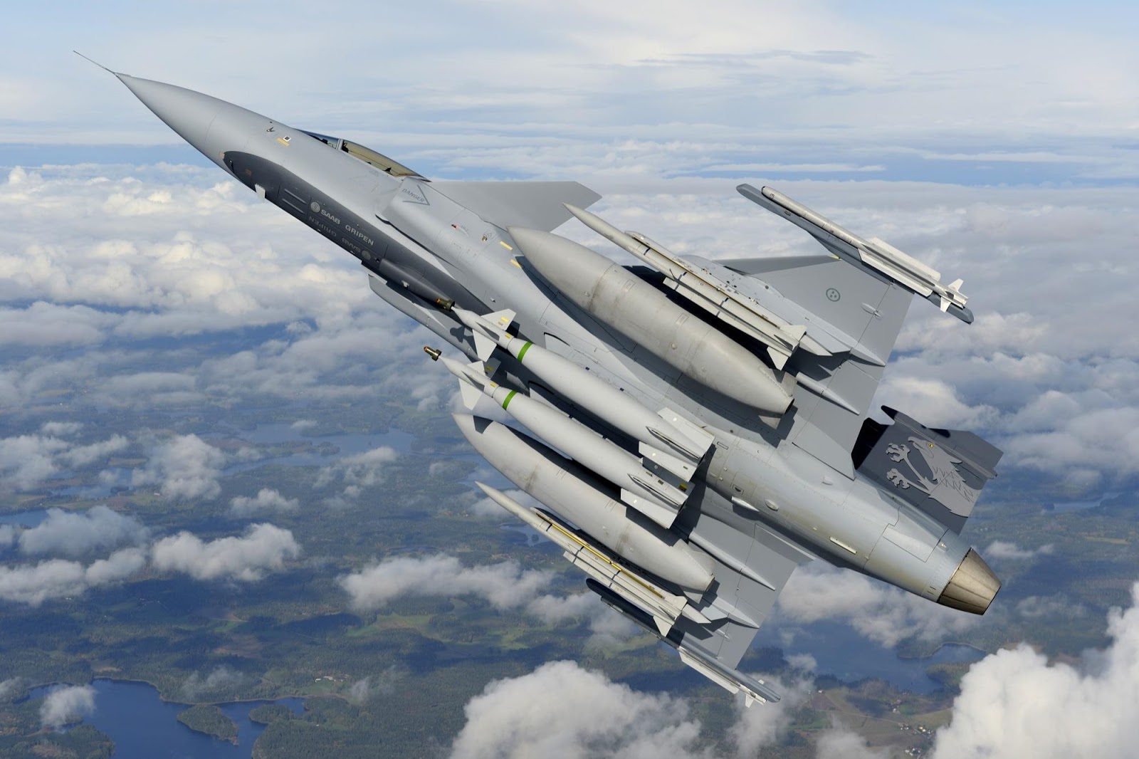 Gripen First Combat Fighter to Fire Meteor Missile