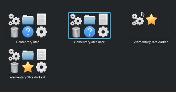 Ícones elementary-xfce-icon-theme chegando no Debian.