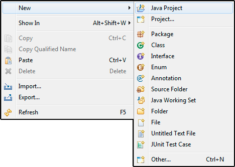 1TDSA - Java: Eclipse – suas versões. Conceitos de: Workspace, Project, Package e Classes.