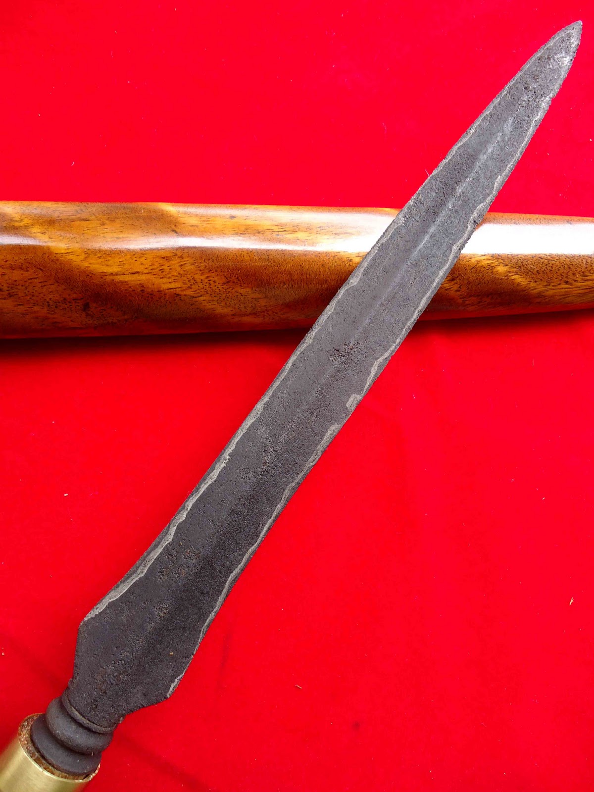 Tombak Lurus Pamor Wengkon Tangguh HB V | Keris Nogo Sosro | Jual ...