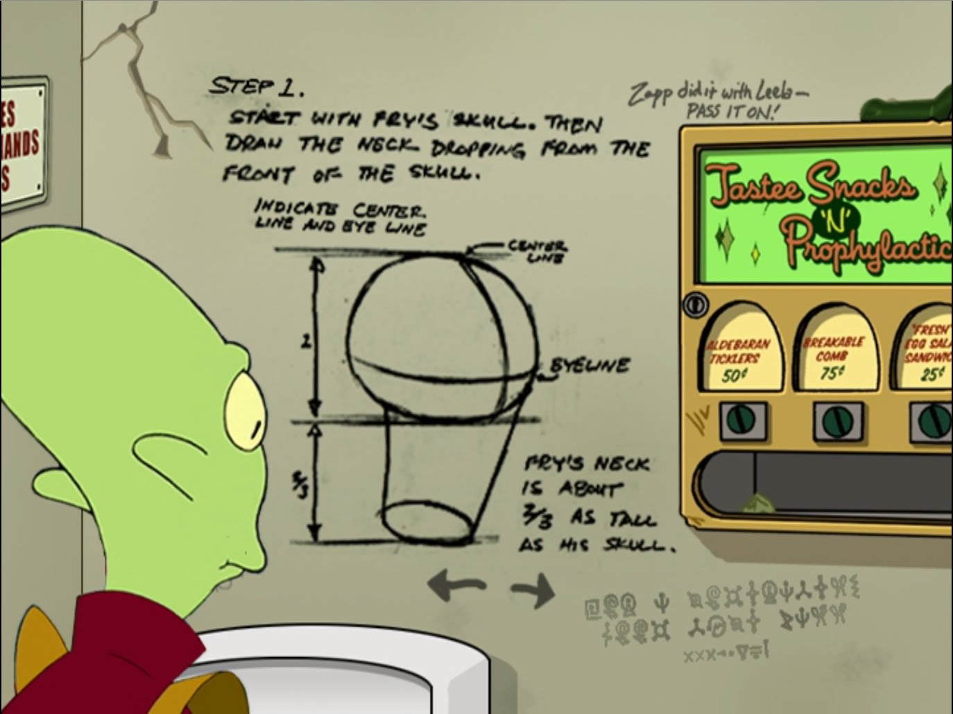 Art Team GO!: How to draw Futurama - Fry pt.1