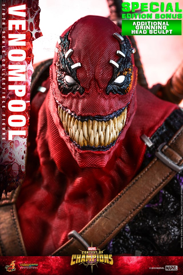 Hot Toys libera imagens oficiais do seu Venompool inspirado no jogo do ...