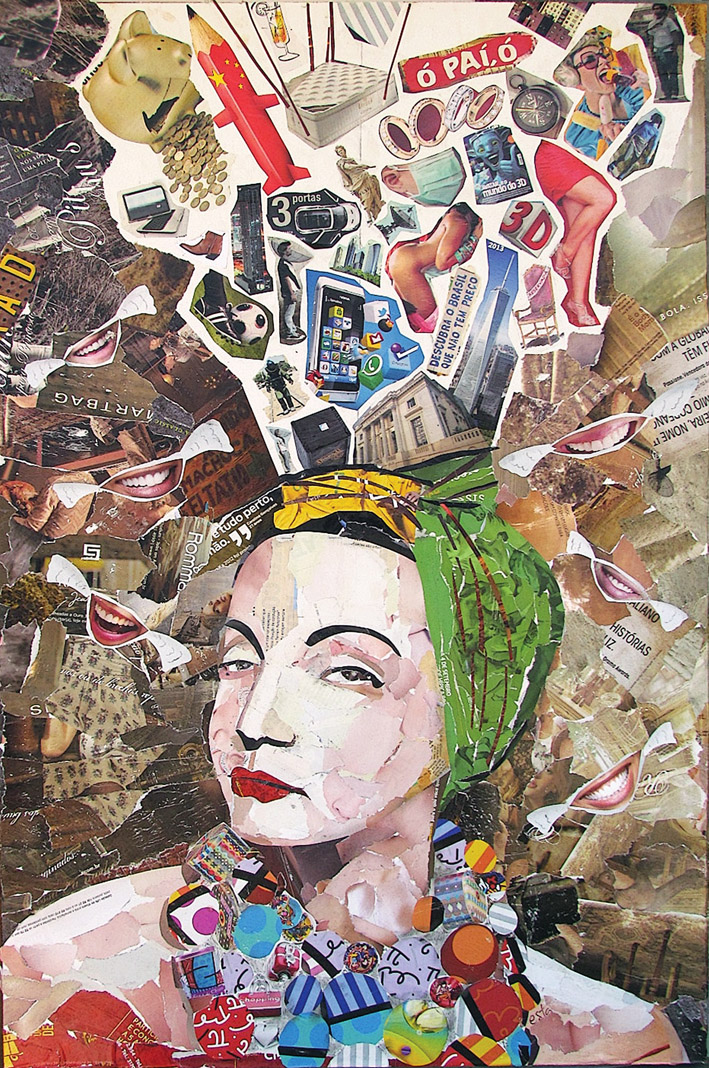 Café com Design: Nael Campos Collage / colagem de revista