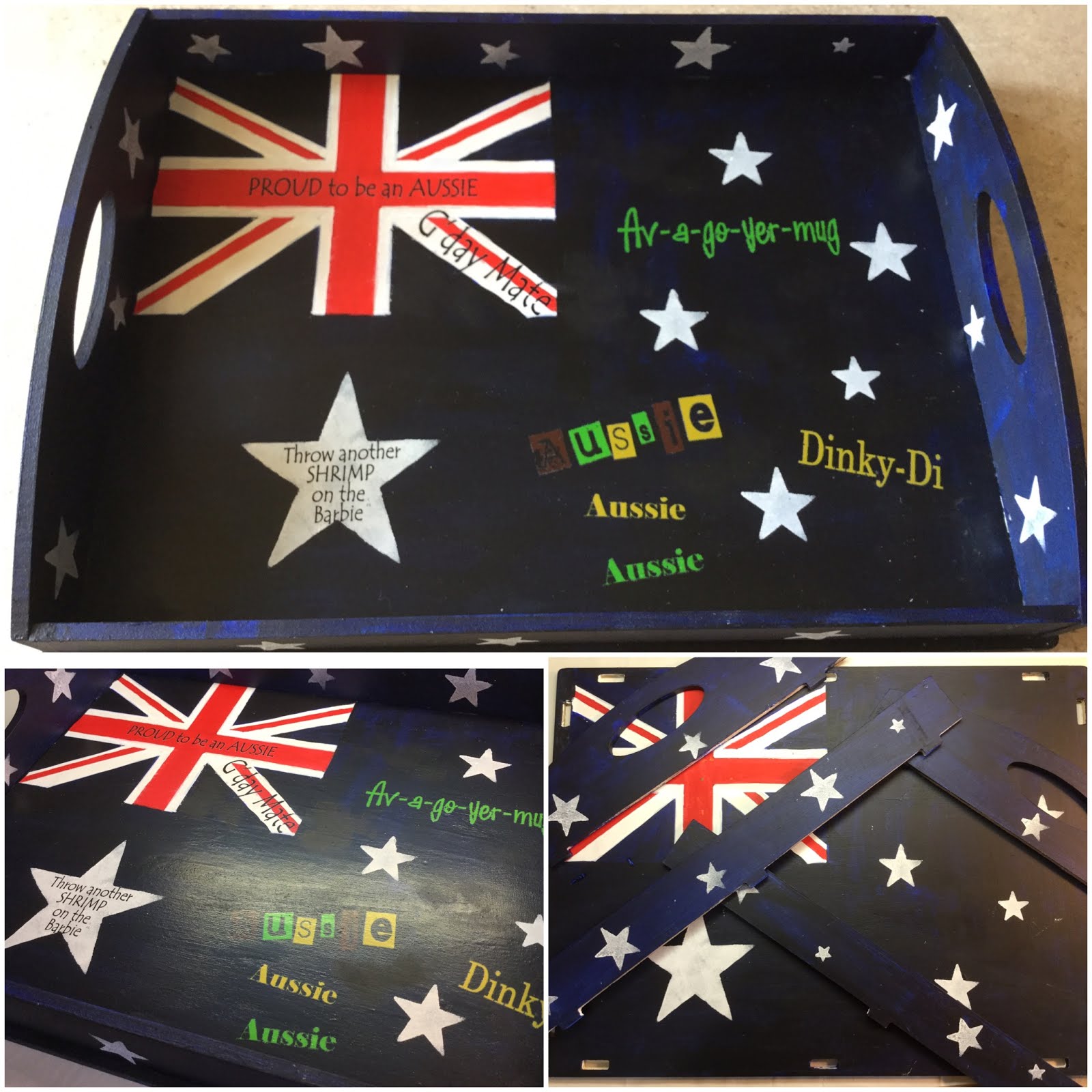 Australia Day Tray. | Helmar