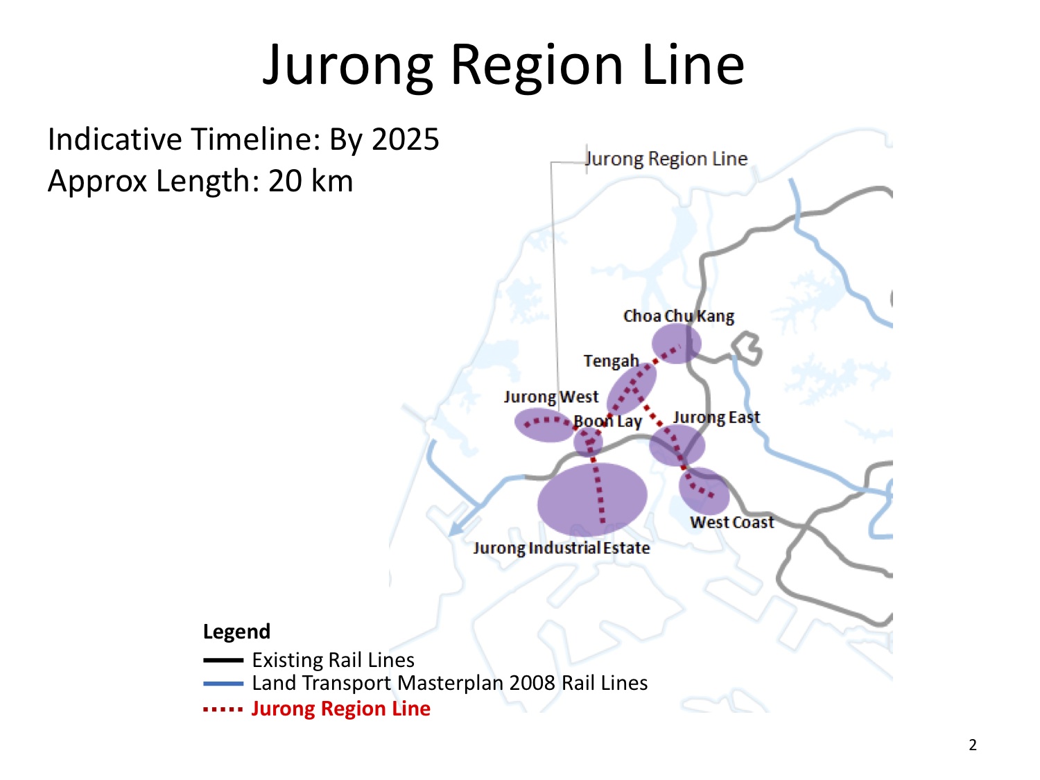 New MRT Lines Jurong Region Line and Cross Island Line | Singapore's ...