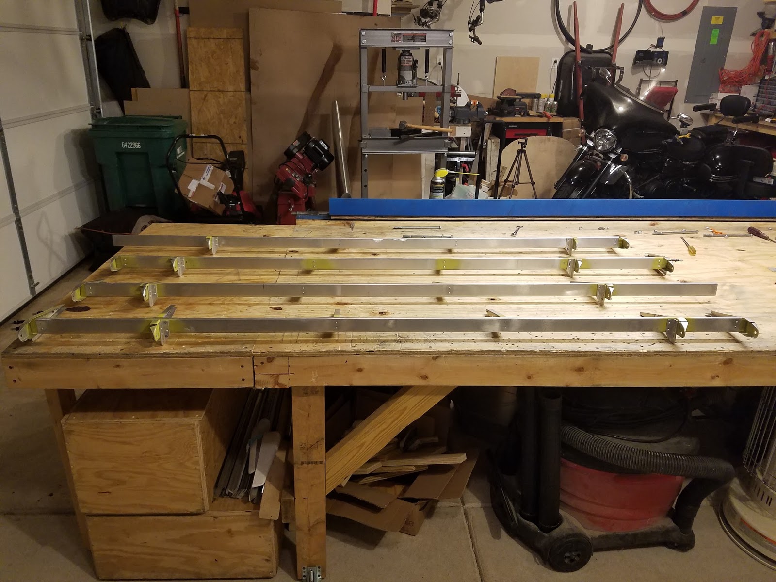 Greg's Zenith CH 750 STOL Build Log: Flaperon Skeletons