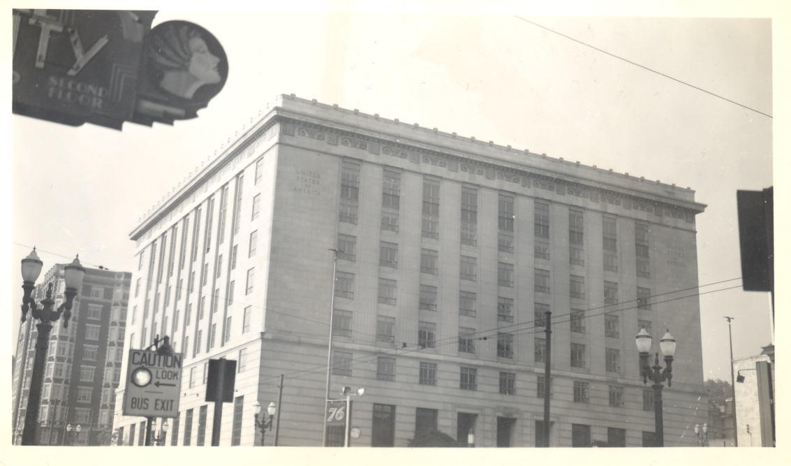 Old photos of architecture: View of the Gus Solomon Courthouse ...