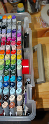 Red Car Productions: New Copic Storage courtesy of Jennie Black
