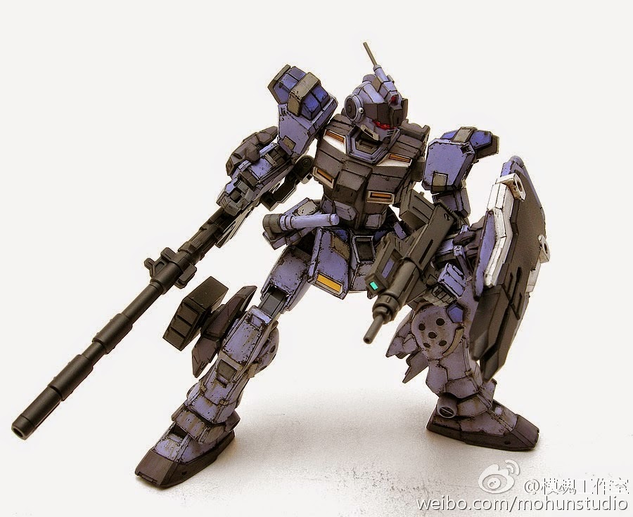 Painted Build: HGUC 1/144 Pale Rider [Ground Battle Type]