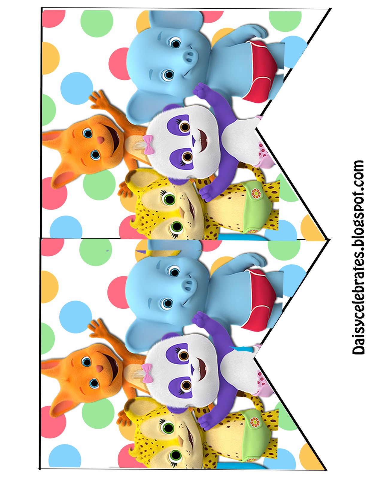 Daisy Celebrates: Word Party Birthday Party Printables!