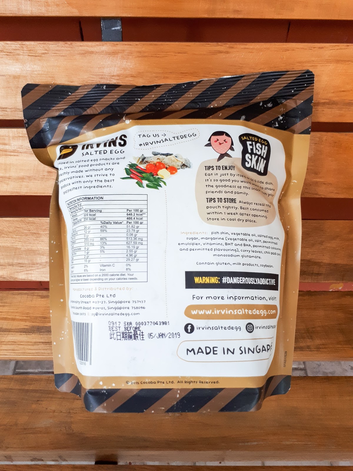 Irvins Salted Egg Chips & Salted Egg Fish Skin: Review - The Foodinista