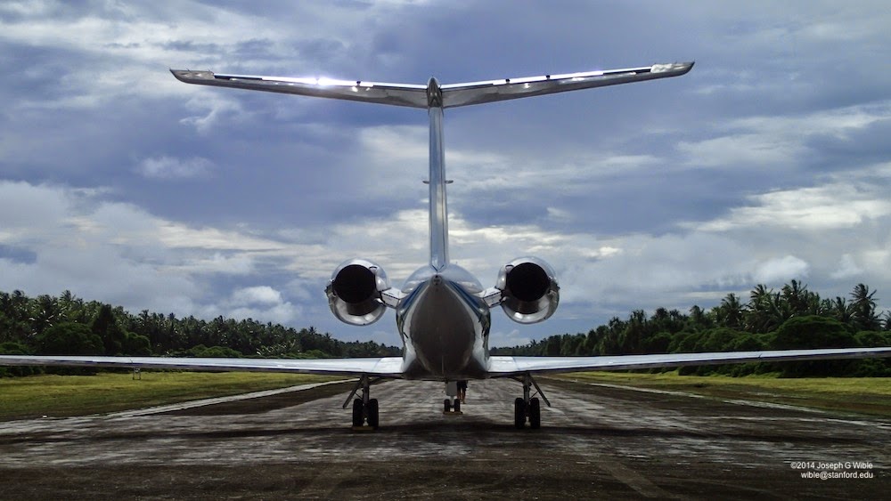 Librarian on Palmyra Atoll: I want my own private jet