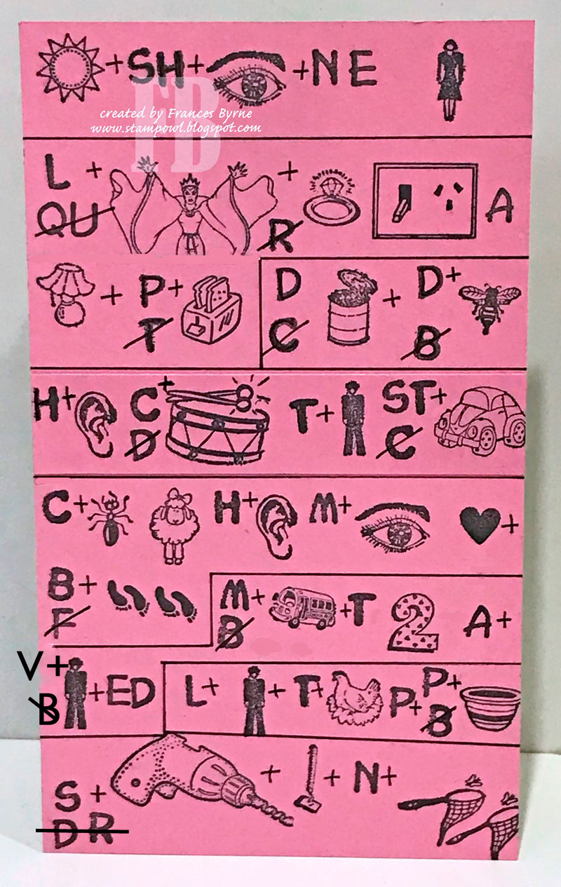 StampOwl's Studio: Rebus - Songs by Herman's Hermits