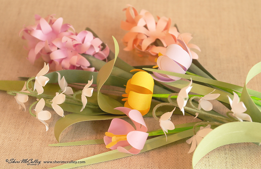 Sheri McCulley Studio: Cut Flowers Easter projects to enjoy all spring