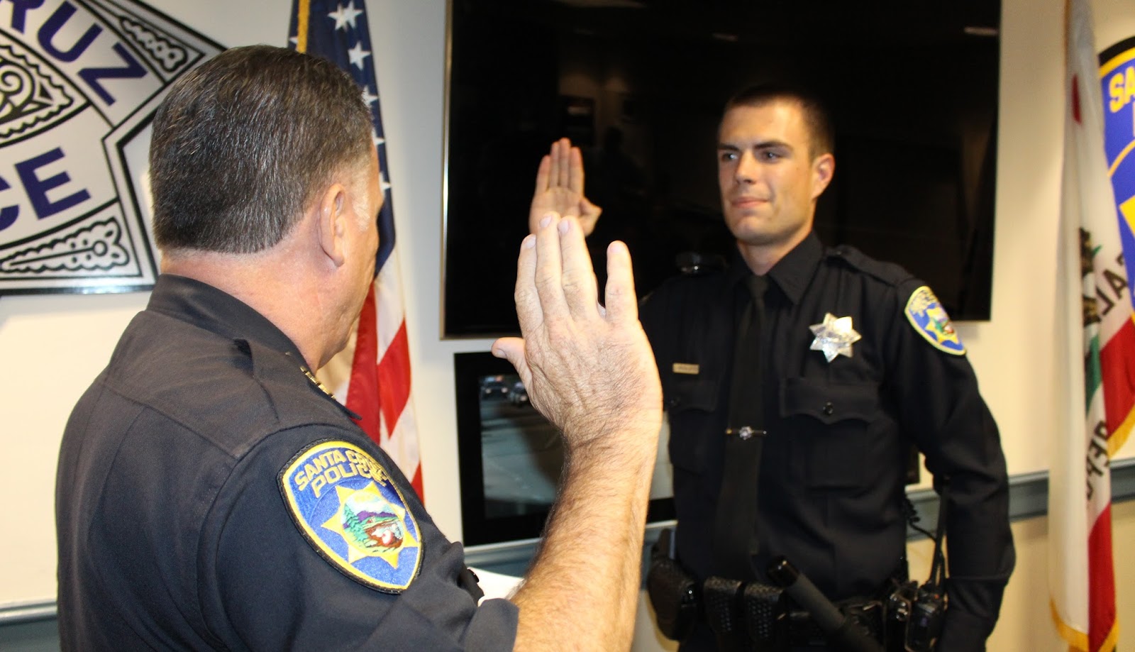 Santa Cruz Police: SCPD Welcomes New Police Officer Jeff Brouillette