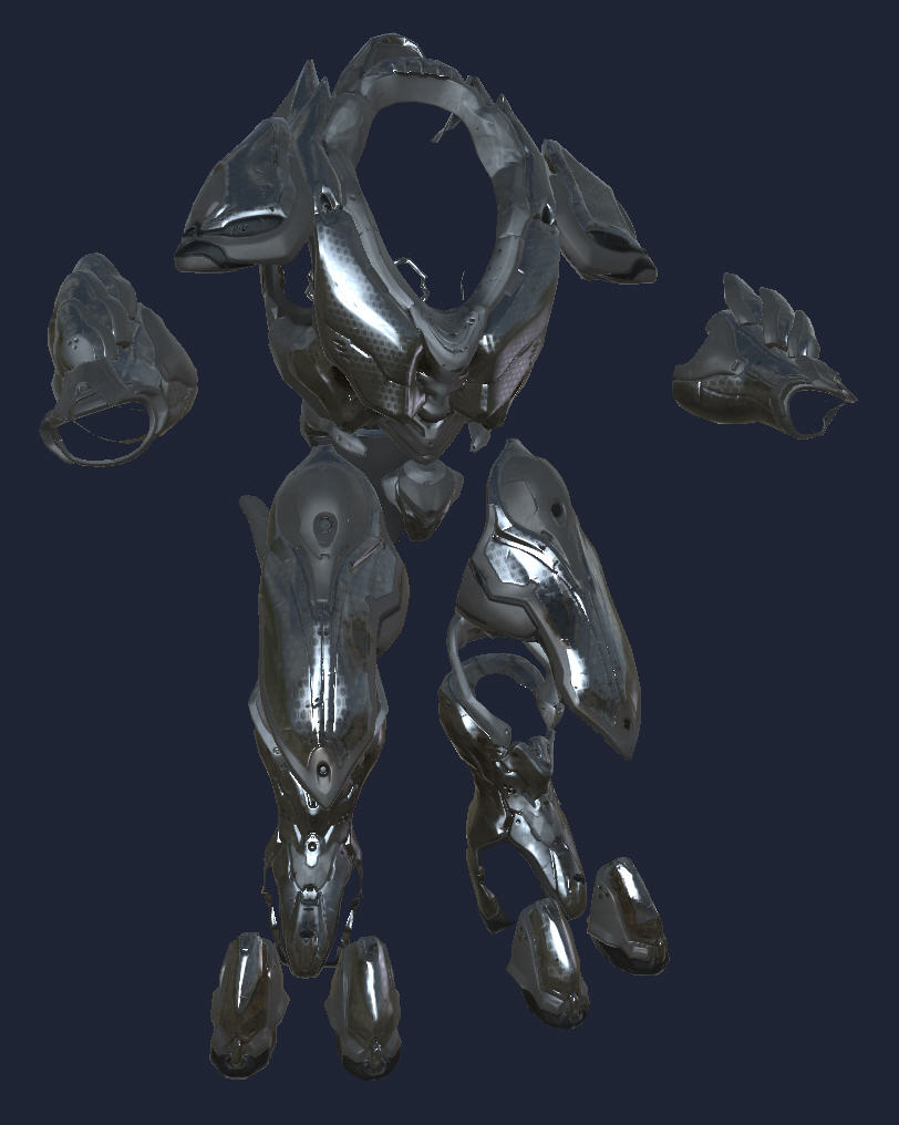 The Art of David Salaiz: H2A Elite Armor version 1