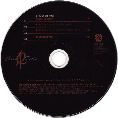 semifused: 112 - It's Over Now (5'' CD Maxi-Single) (78612-79365-2)