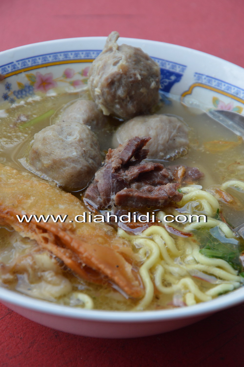Diah Didi's Kitchen: Bakso Pak Geger..Bakso Favoritku..di Semarang