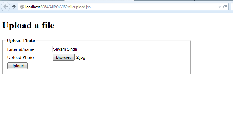 How to upload a file at server and store path in database in java ...