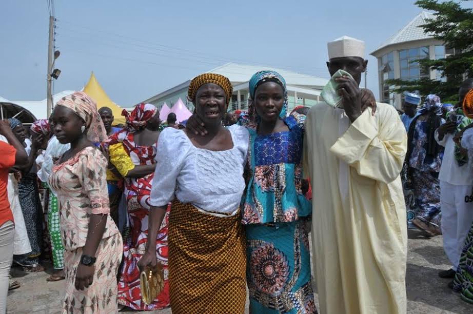 More emotional photos from the reunion between the recently released ...