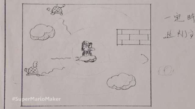 See Original Graph Paper Sketches That Became 'Super Mario Bros ...