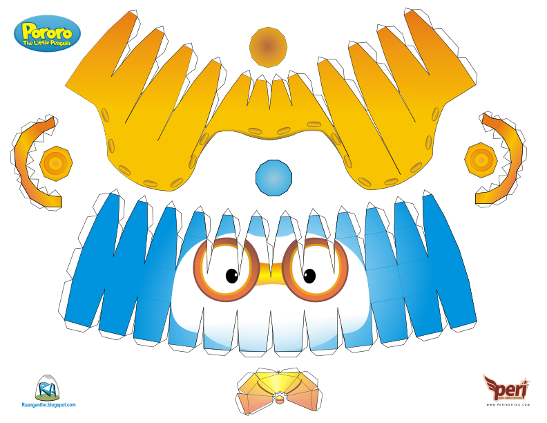 Papercraft Pororo ~ GEMTI18
