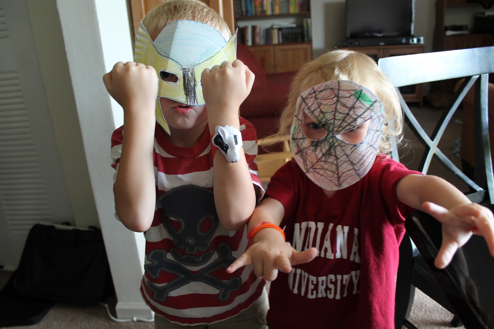 How to make Super Hero Masks in under 10 Minutes